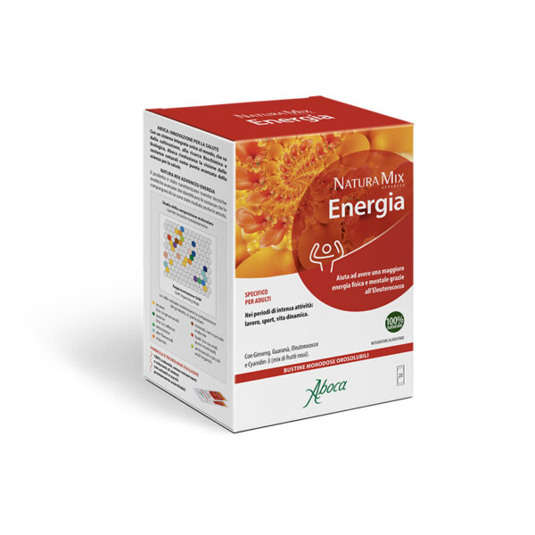 Natura Mix Advanced Energy - Orodispersible Sachets - Aboca