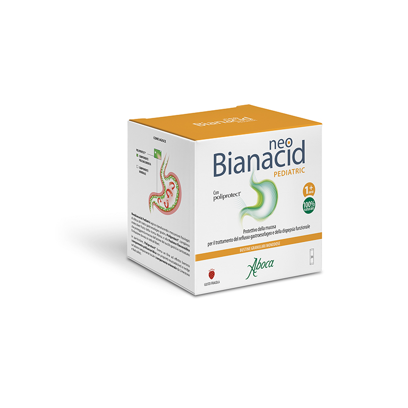 NeoBianacid Pediatric 36 sachets of granules - Aboca
