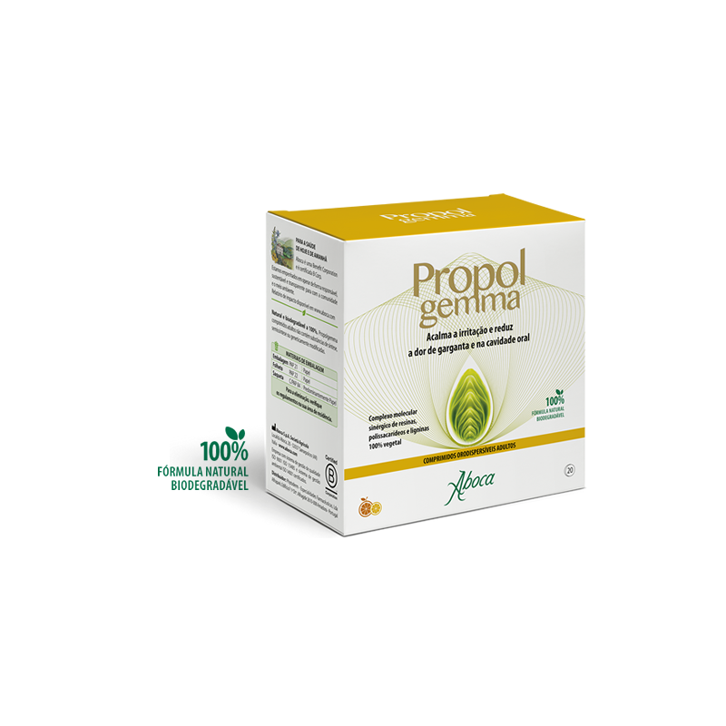 Propolgemma - Comprimidos orodispersíveis adultos - Aboca