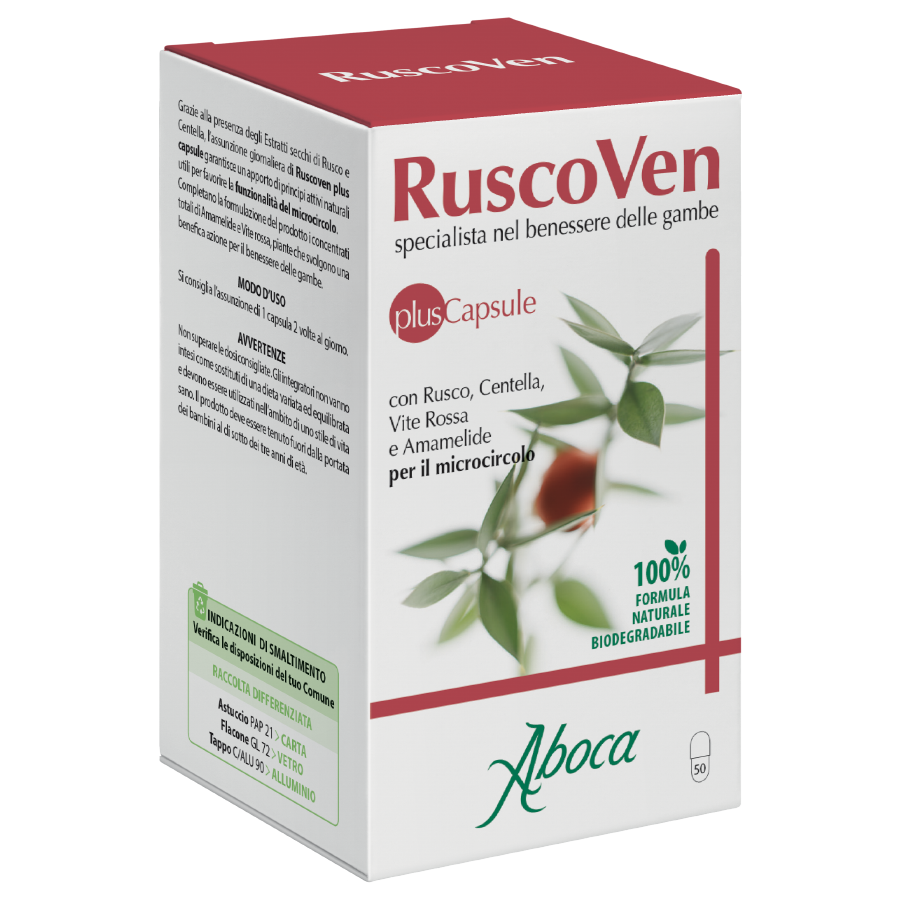 Ruscoven Plus Capsule - Aboca
