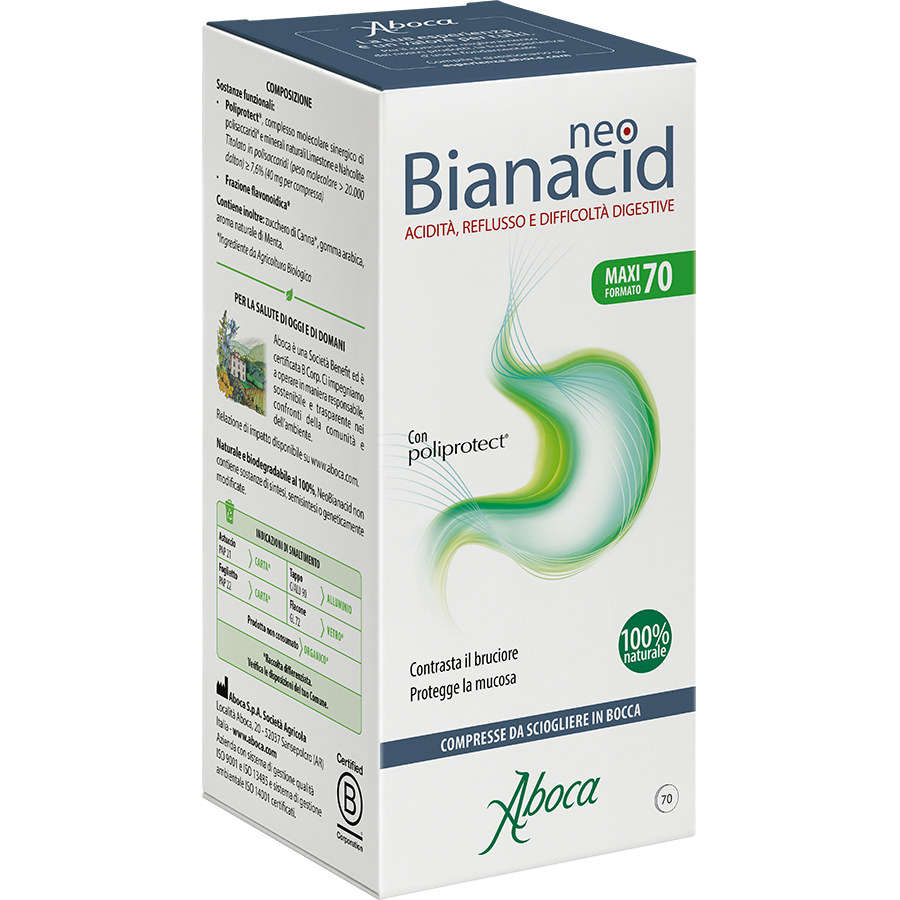 NeoBianacid 70 Compresse - Aboca