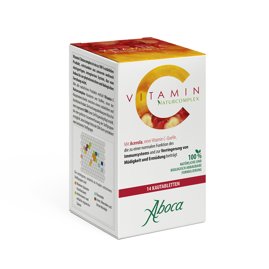 Vitamin C Naturcomplex Kautabletten - Aboca