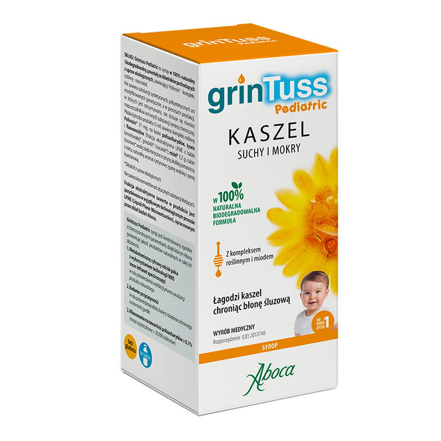 Grintuss Pediatric Syrop 180 g - Aboca